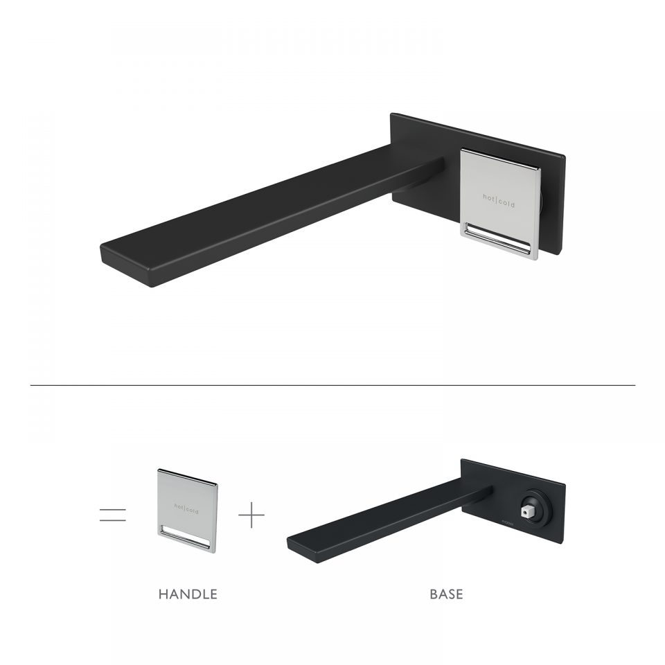 Zimi Wall Mixer Handle Only - Phoenix Tapware