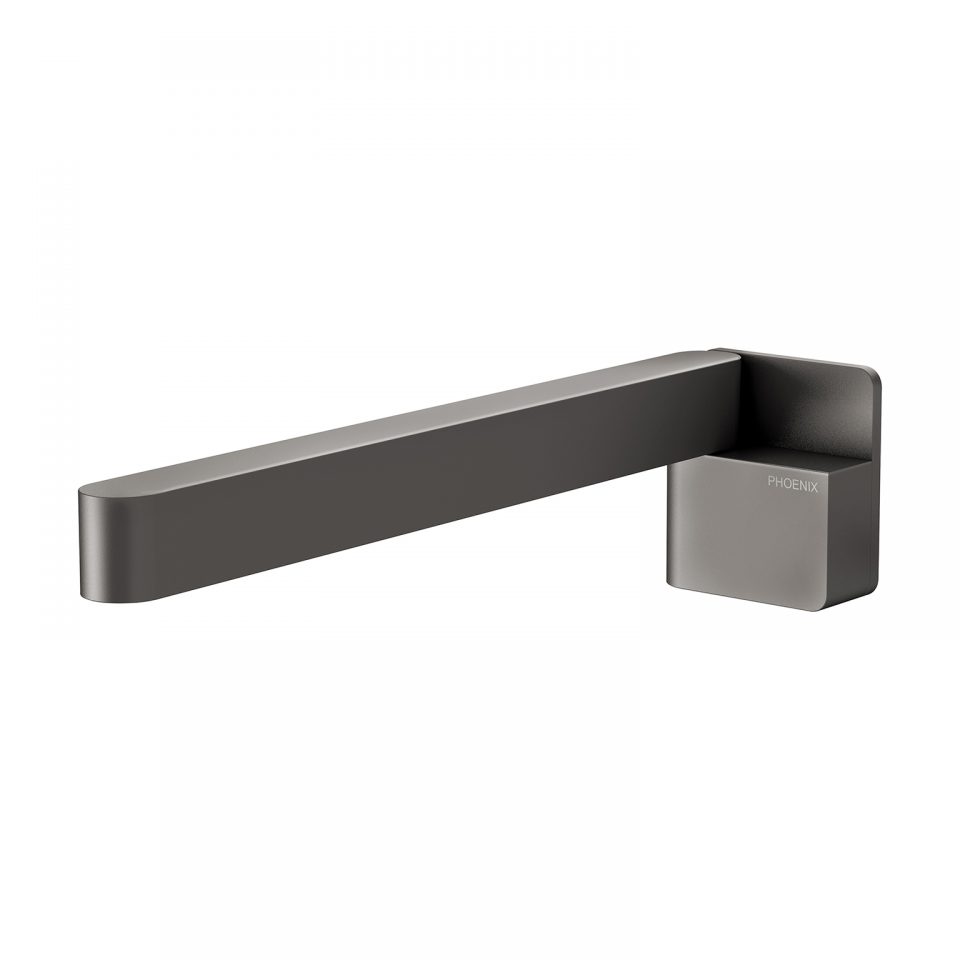Designer Swivel Bath Outlet 230mm Square - Phoenix Tapware