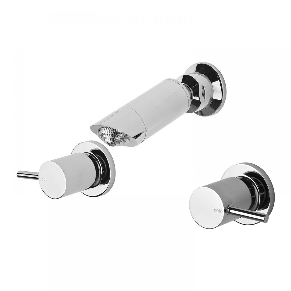 Vivid Pin Lever Shower Set 15mm Extended Spindles - Phoenix Tapware