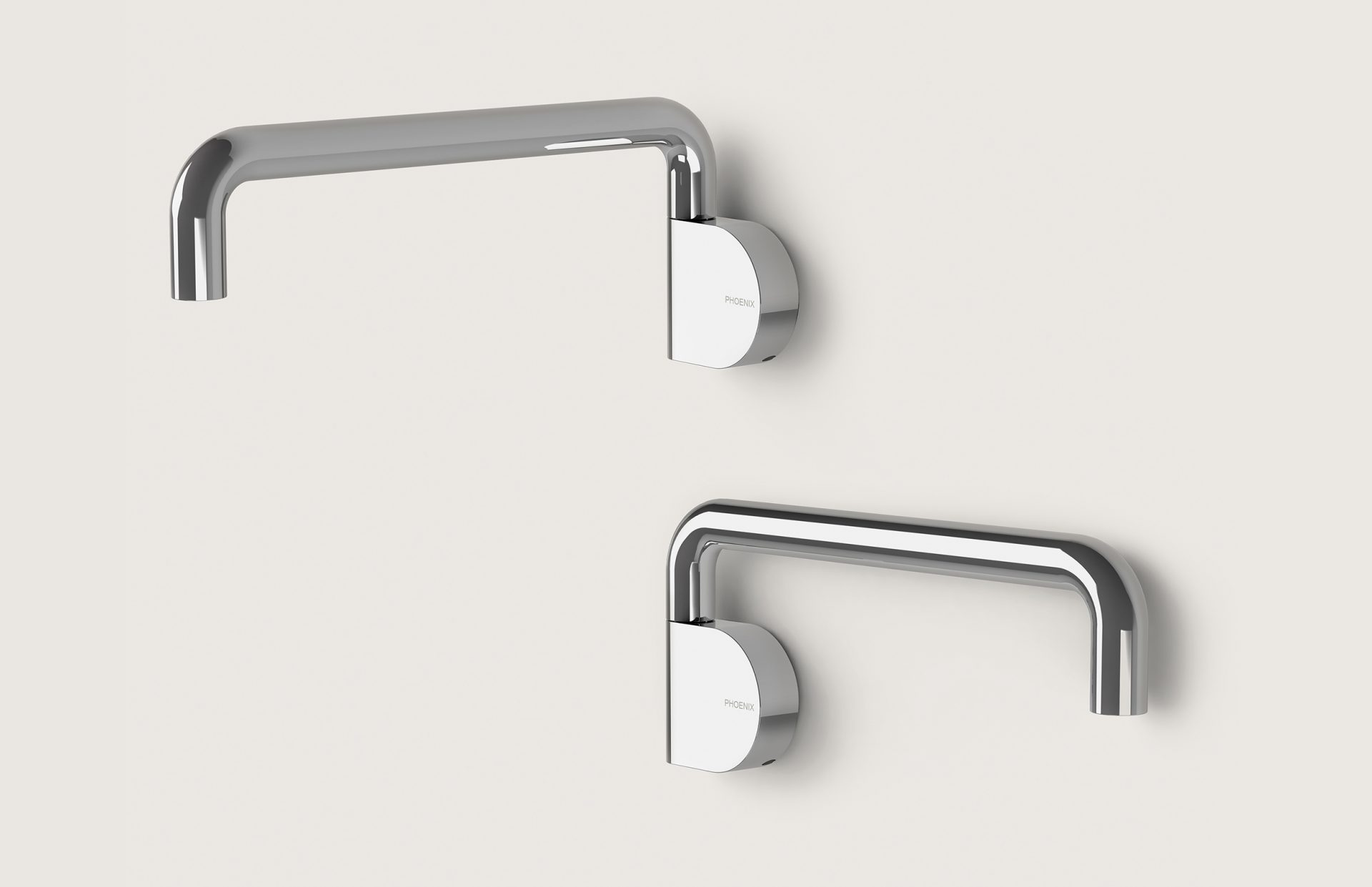 Designer Swivel Bath Outlet 230mm Round - Phoenix Tapware