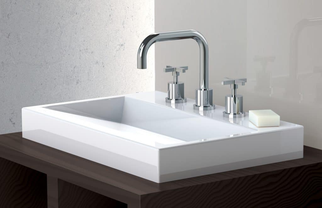 Radii Basin Set 160mm Squareline - Phoenix Tapware