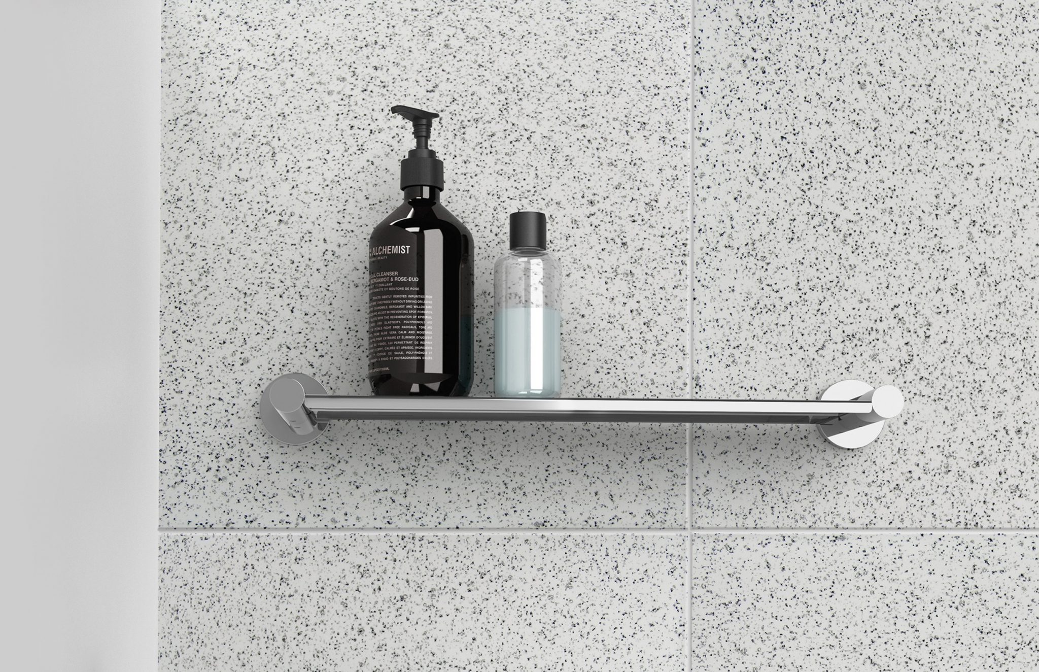 Radii Metal Shelf Round Plate - Phoenix Tapware