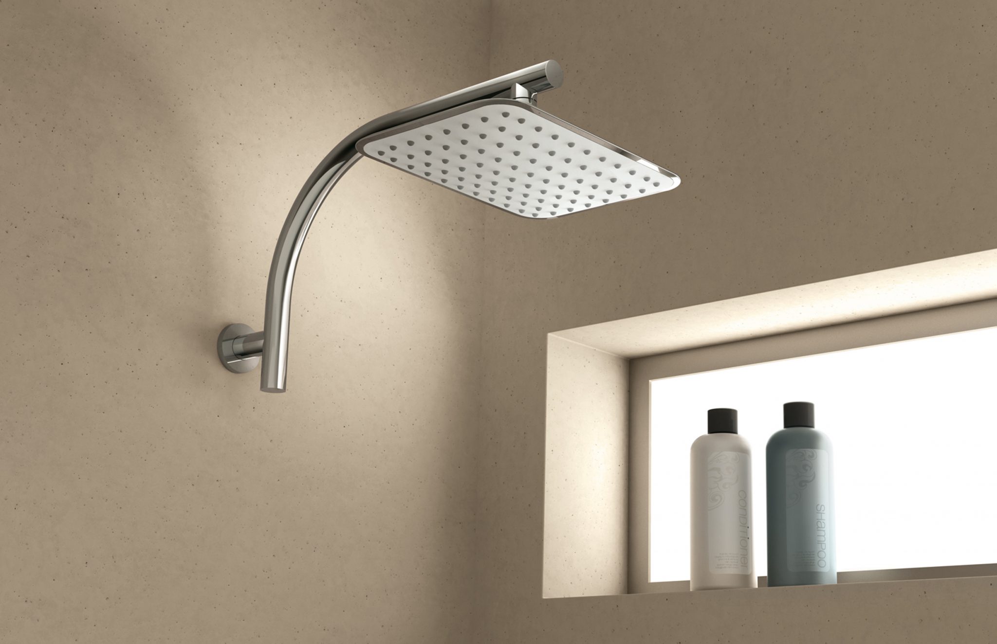 Rush High-Rise Shower Arm - Phoenix Tapware
