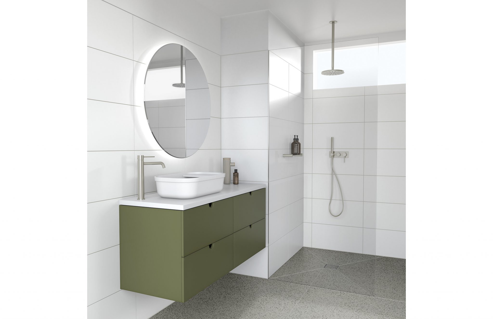 Phoenix Point Drain TI 130mm Outlet 90mm - Phoenix Tapware